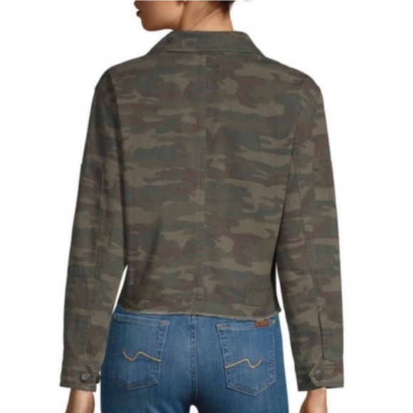 Sanctuary | Jackets & Coats | Sanctuary Womens Camo Military Cropped ...